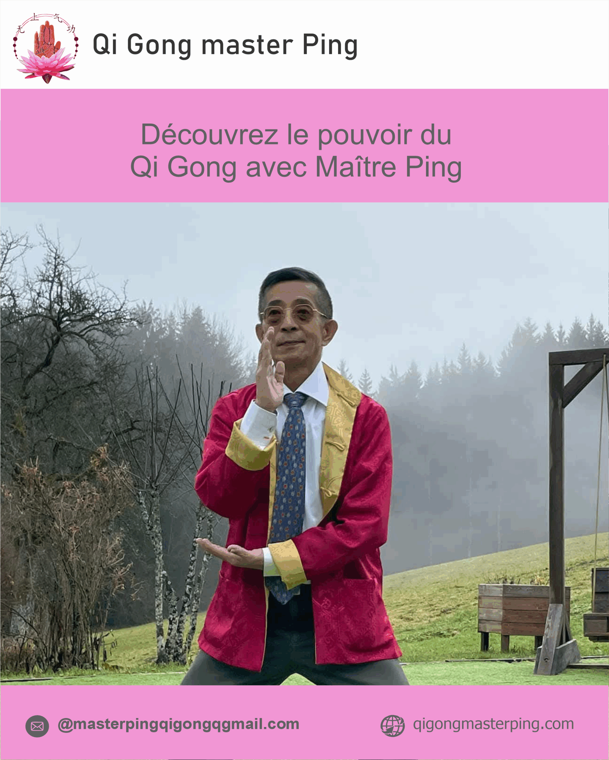 Descubre el poder del Qi Gong con Maître Ping